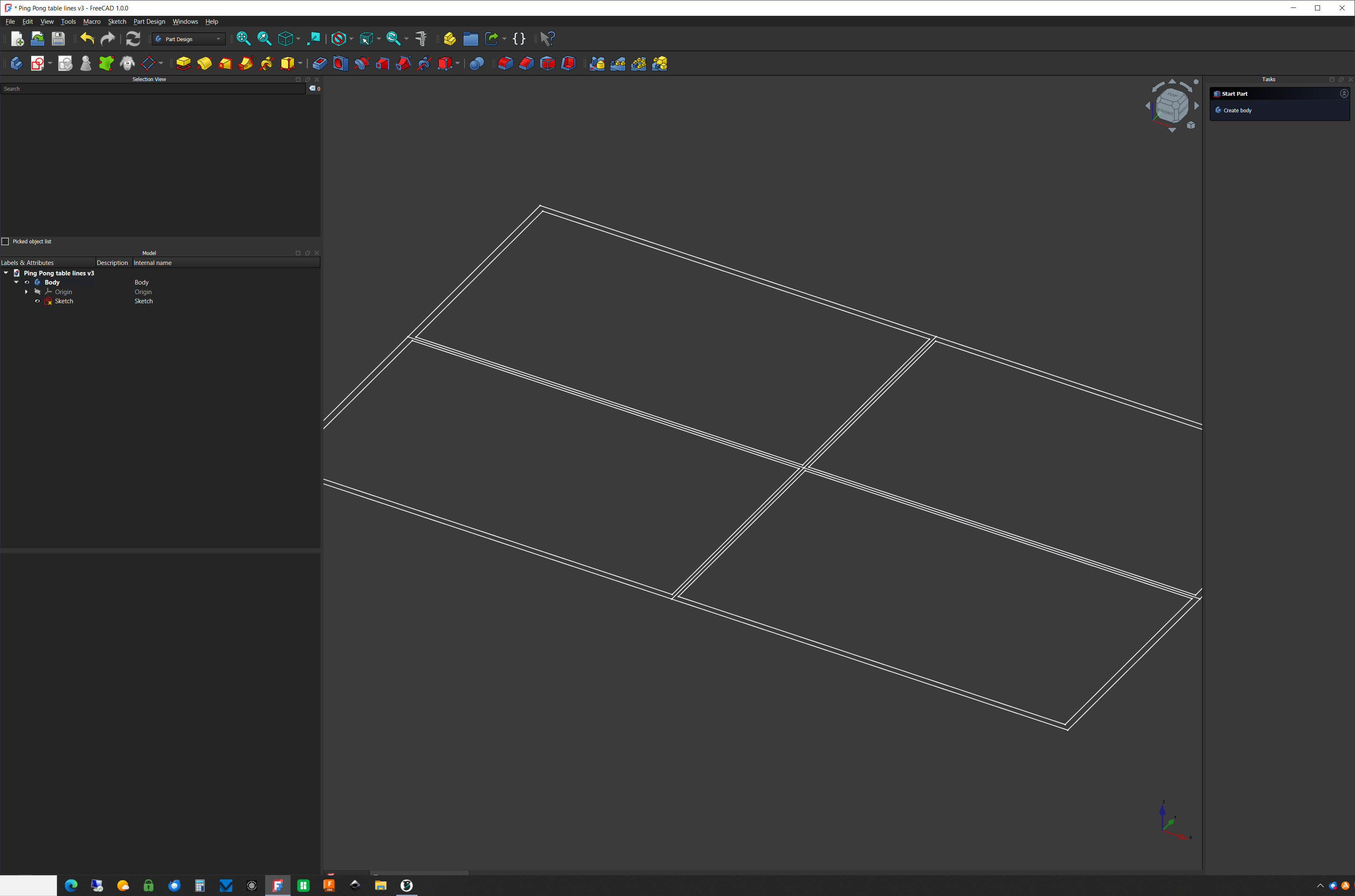 Why does pad do this in one quadrant? - FreeCAD Forum